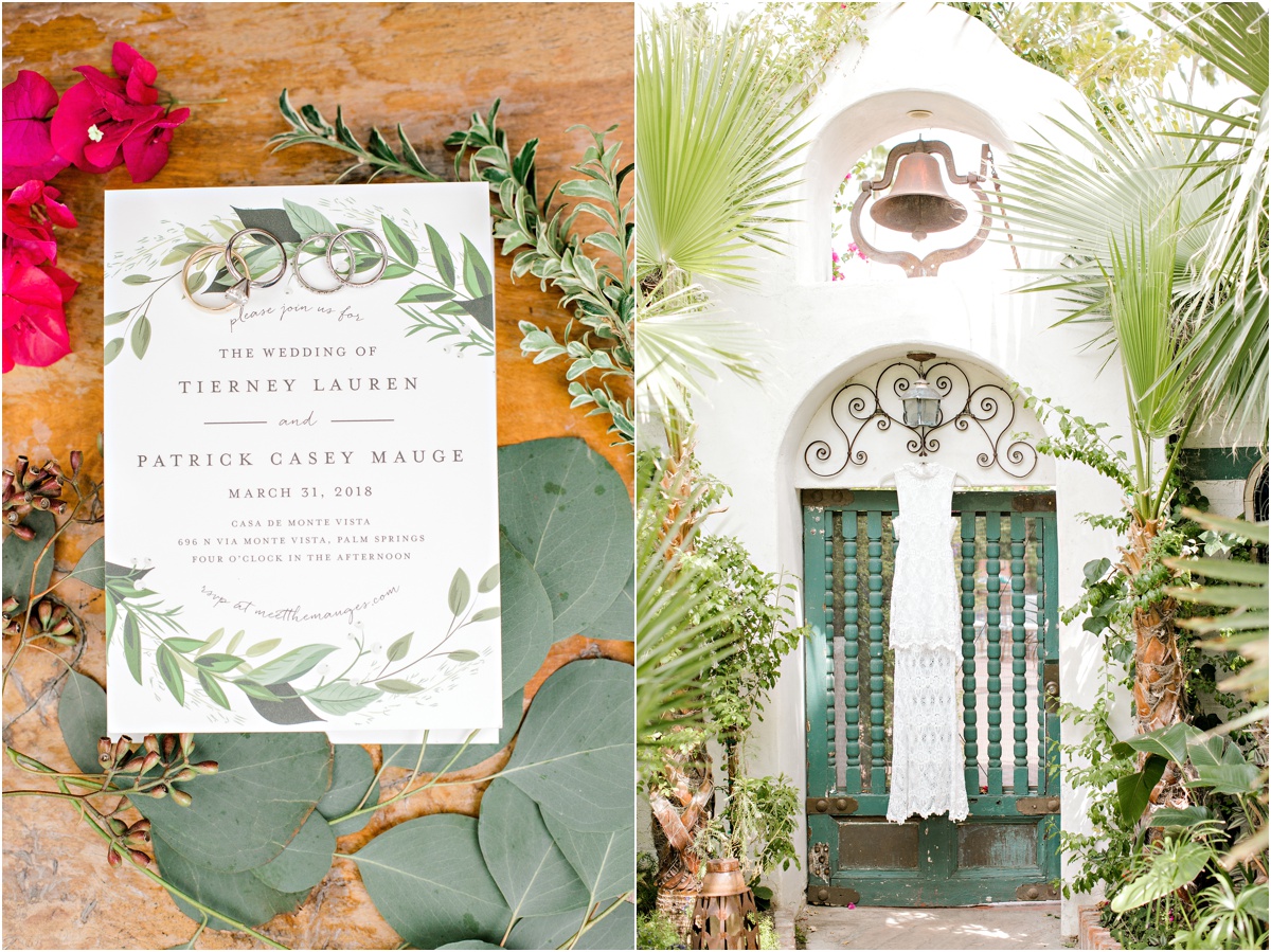 Casa De Monte Vista Wedding // Palm Springs // Tierney & Casey